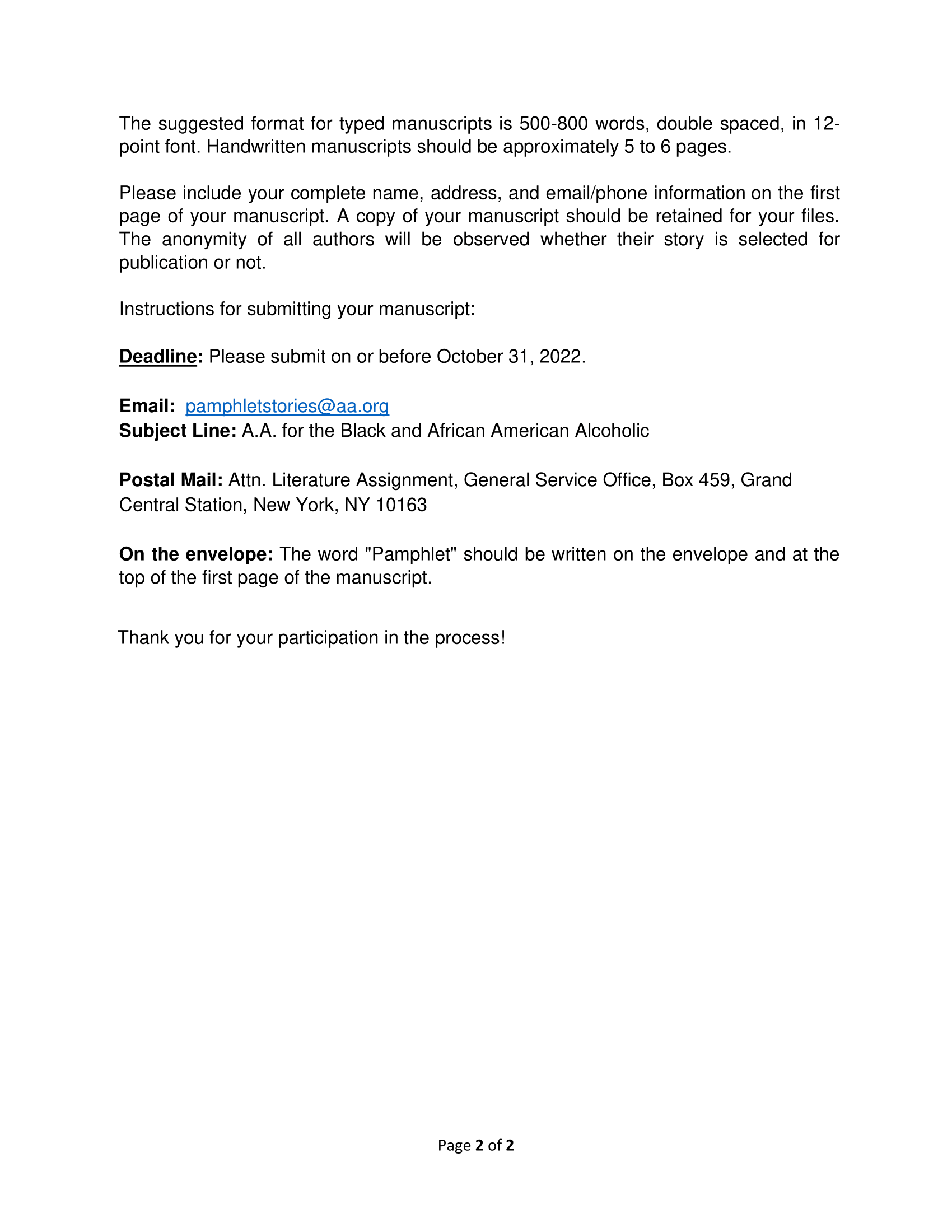 Call For Stories For "AA for the Black and African-American Alcoholic ...